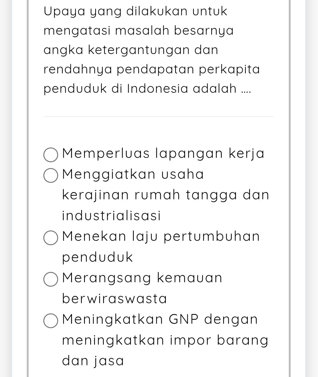 Upaya yang dilakukan untuk mengatasi masalah | StudyX