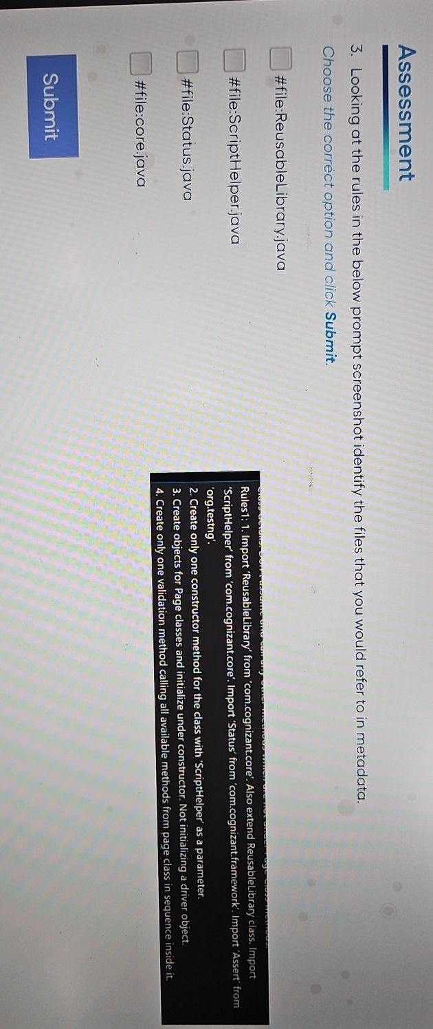 3. Looking at the rules in the below prompt | StudyX