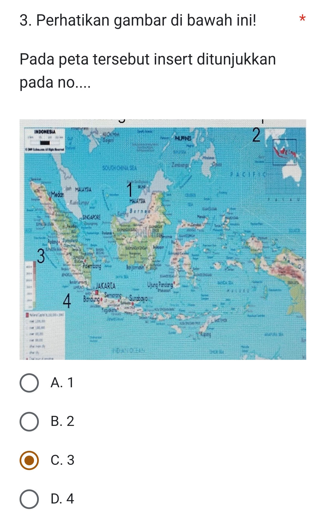 3. Perhatikan gambar di bawah ini! Pada | StudyX