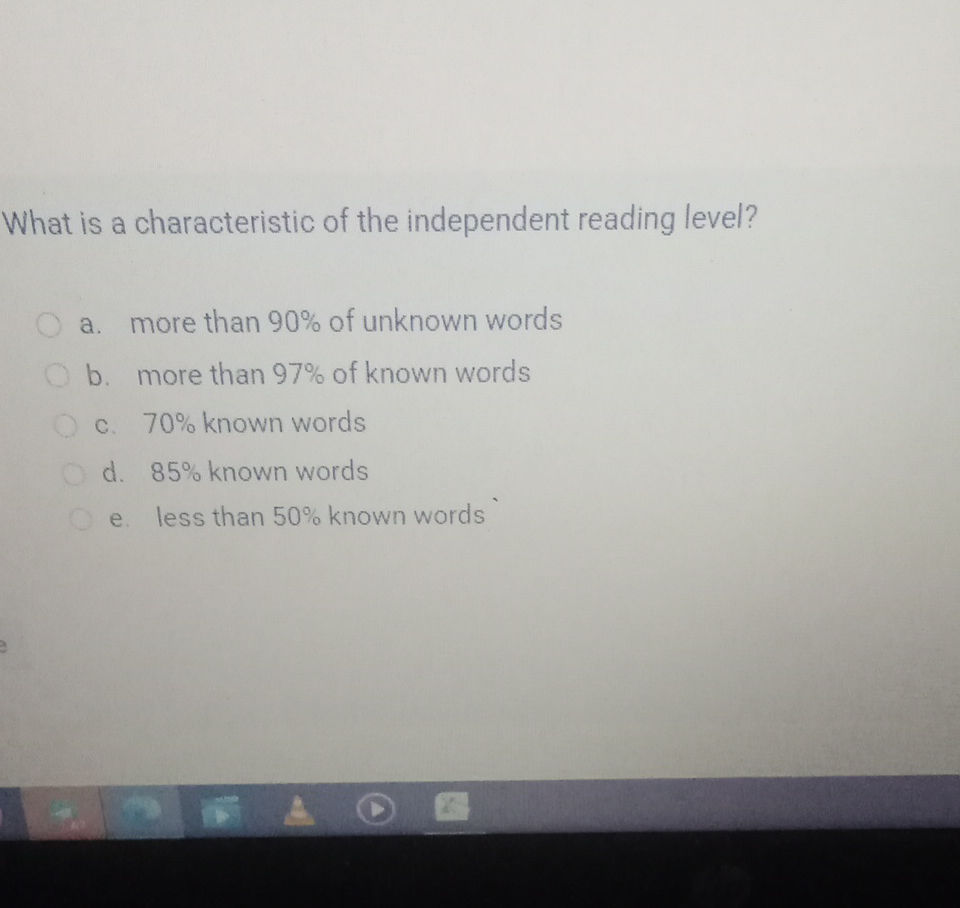 What is a characteristic of the independent | StudyX