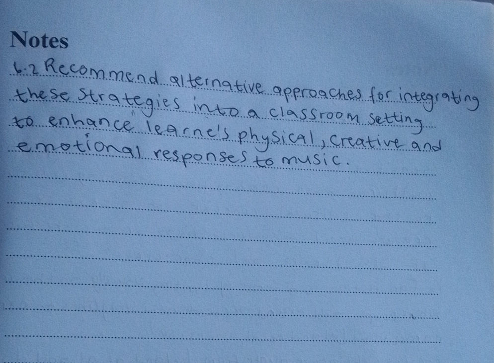 6.2 Recommend alternative approaches for | StudyX