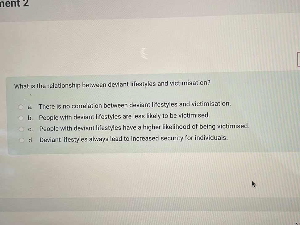 What is the relationship between deviant