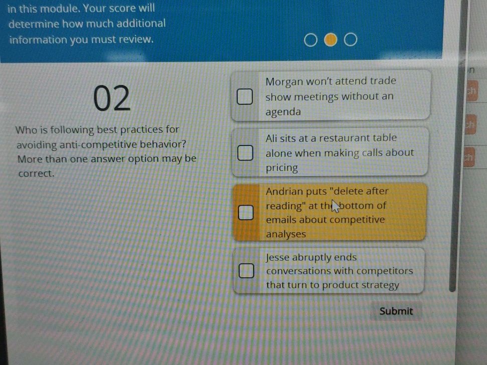 Who is following best practices for avoiding | StudyX