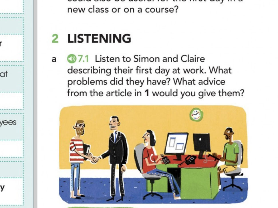 7.1 Listen to Simon and Claire describing | StudyX