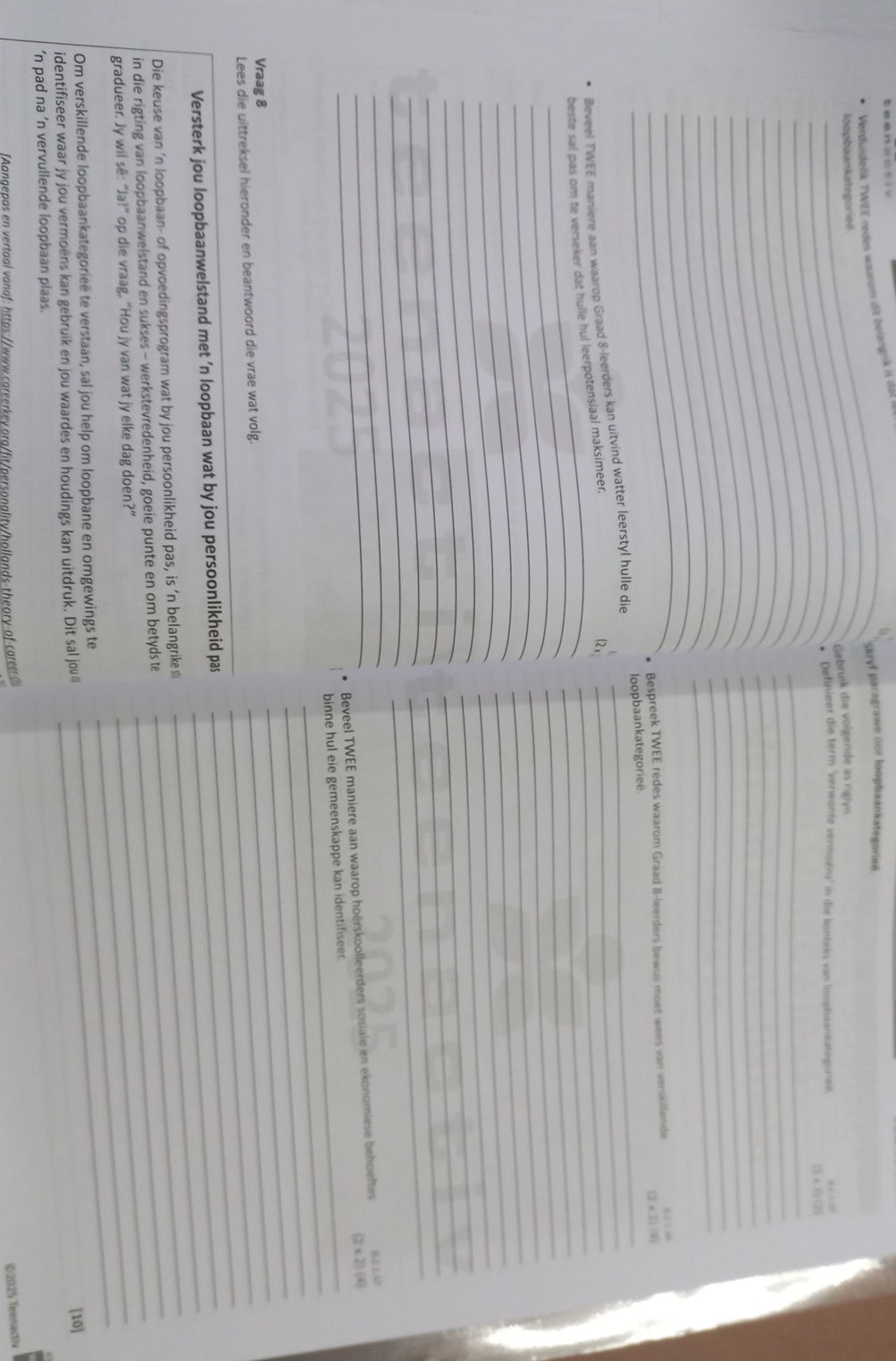 Verduidelik TWEE redes waarom dit belangrik | StudyX