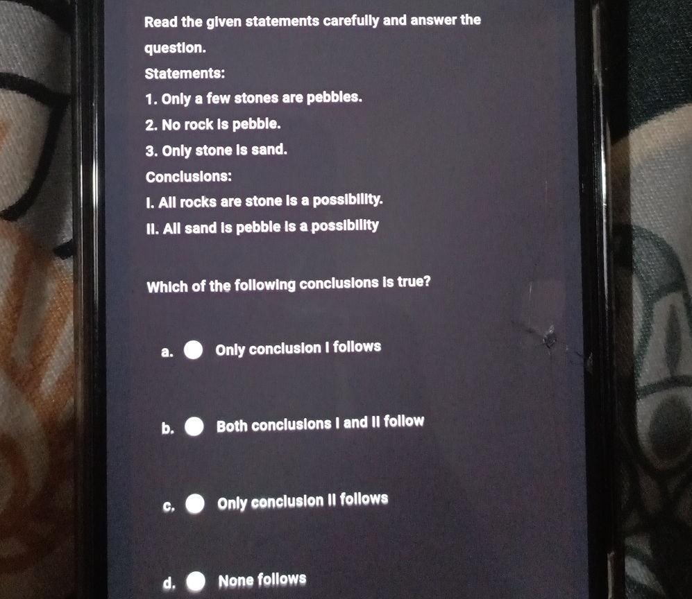 Read the given statements carefully and | StudyX