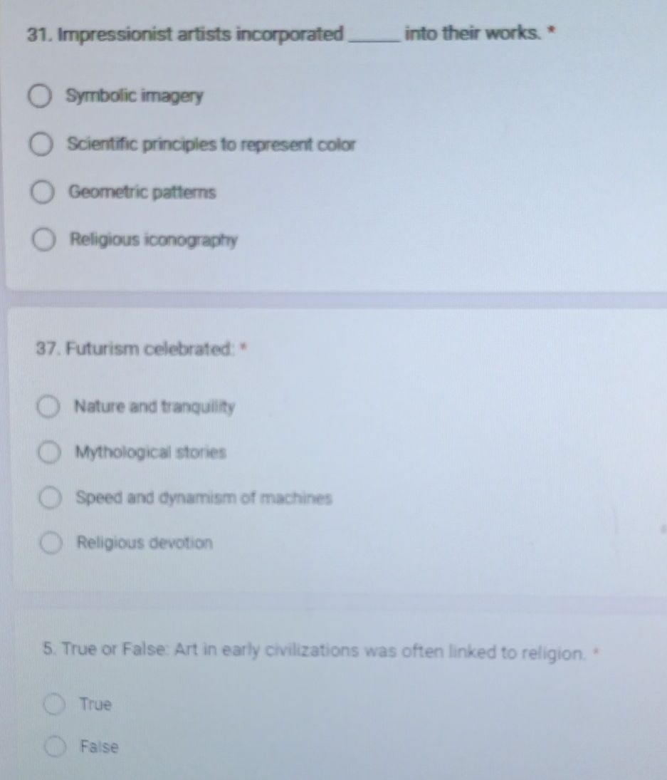 31. Impressionist artists incorporated | StudyX