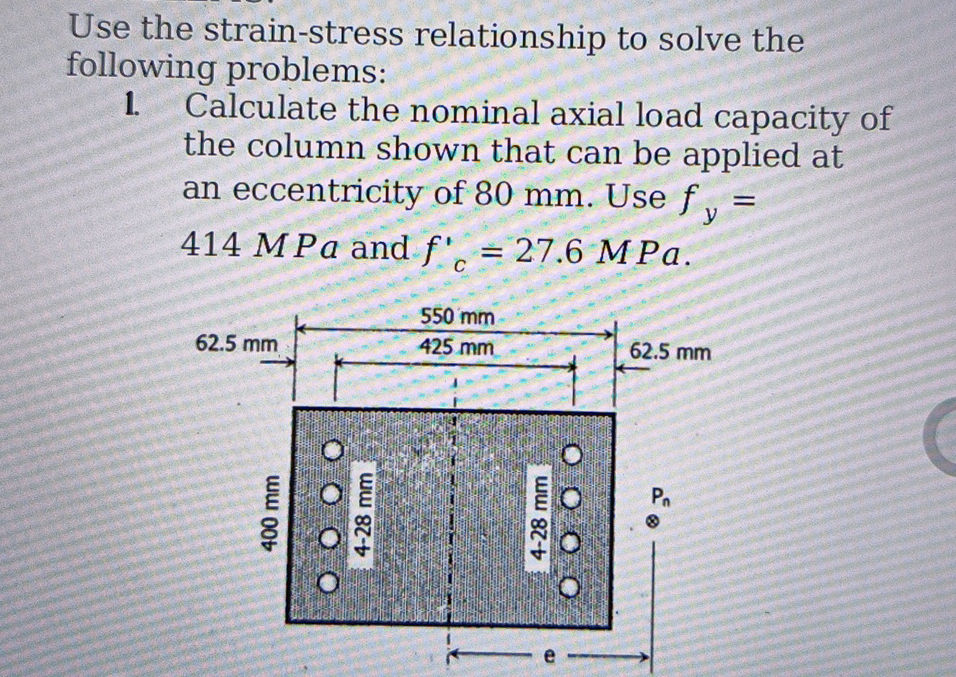 Use the strain-stress relationship to solve | StudyX