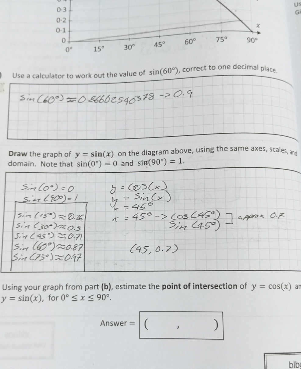 Use a calculator to work out the value of | StudyX