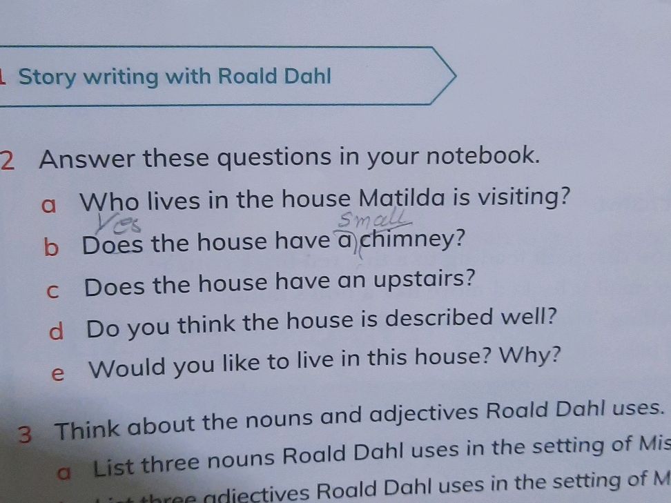 2 Answer these questions in your notebook. | StudyX
