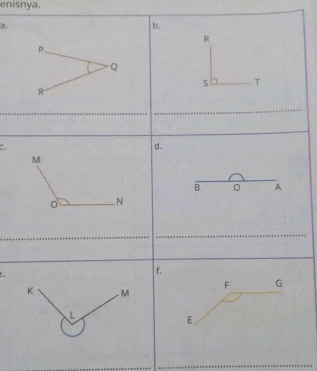 a. Diagram of angle PQR b. Diagram of | StudyX