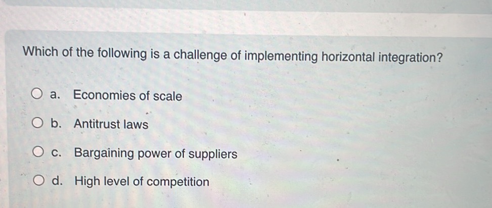 Which of the following is a challenge of | StudyX