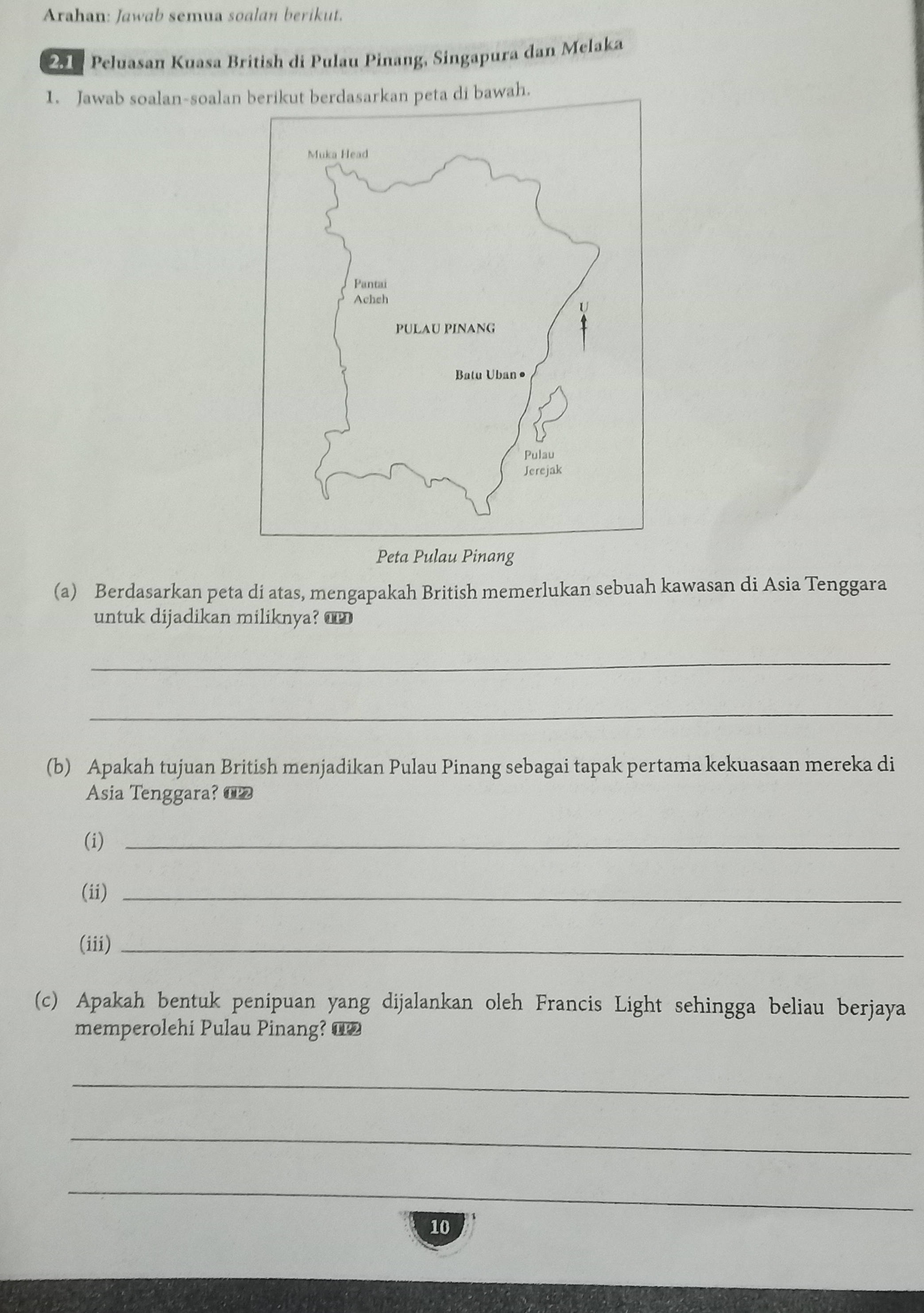 1. Jawab soalan-soalan berikut berdasarkan | StudyX