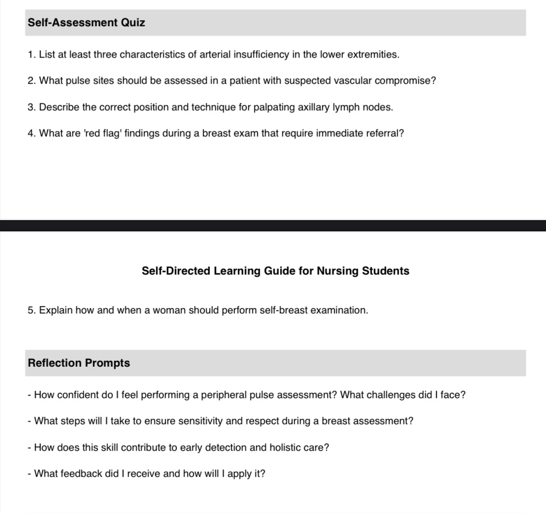 1. List at least three characteristics of | StudyX