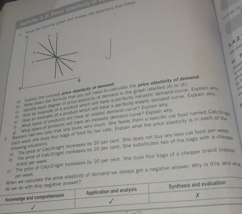 1. Study the following graph and answer the | StudyX