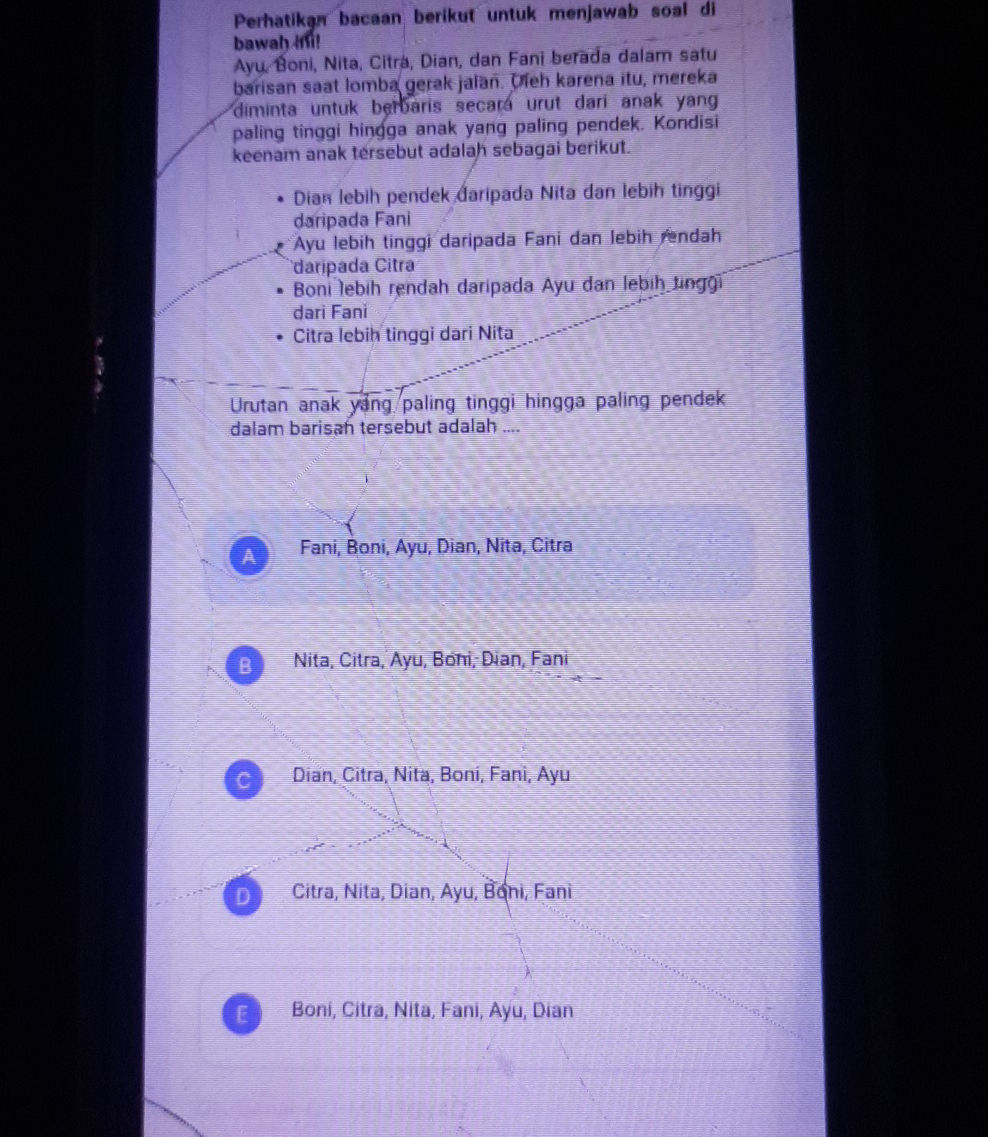 Perhatikan bacaan berikut untuk menjawab | StudyX
