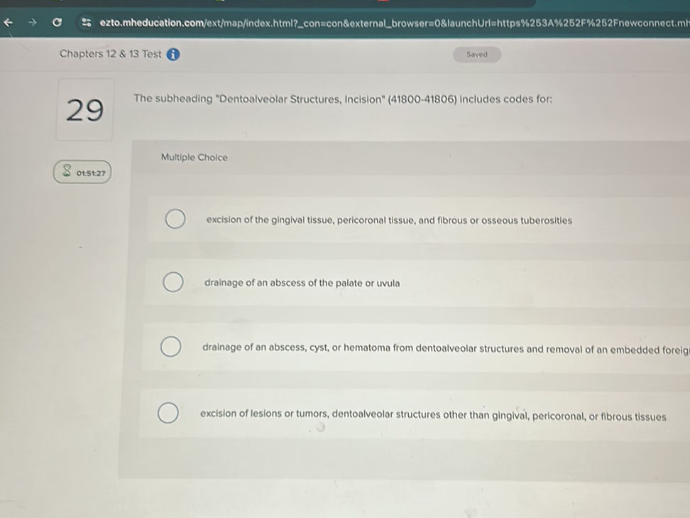 The subheading "Dentoalveolar Structures, | StudyX