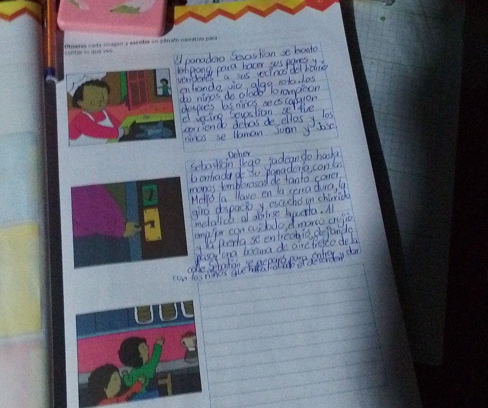 Observe cada imagen y escribo un párrafo | StudyX