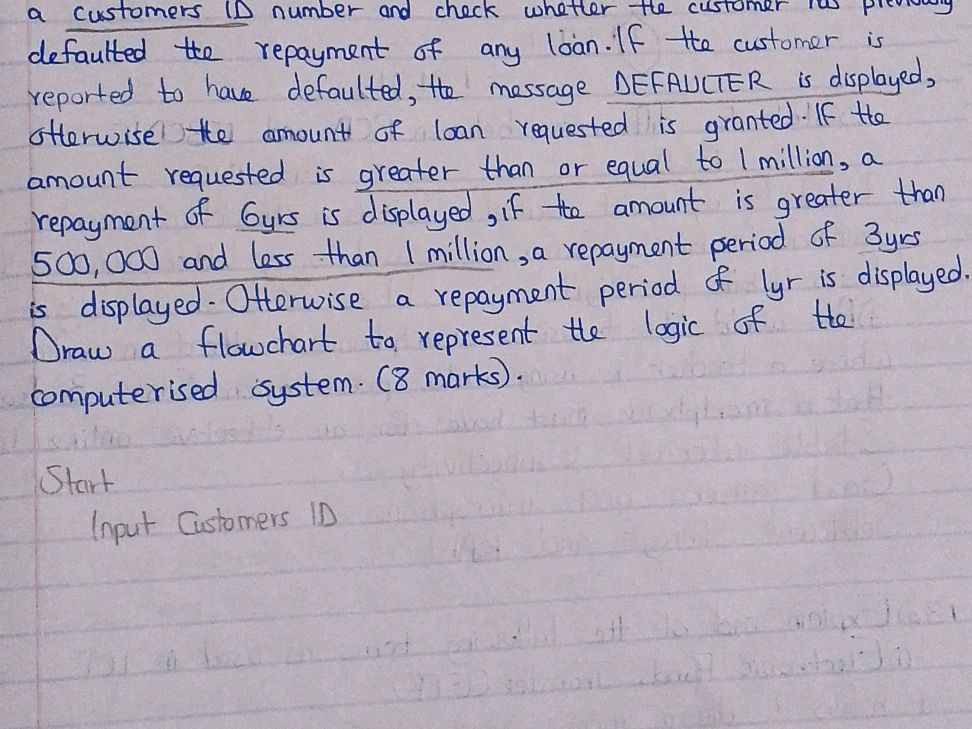 Draw a flowchart to represent the logic of | StudyX