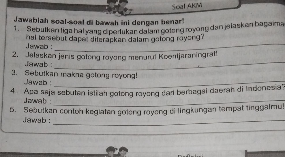 Jawablah soal-soal di bawah ini dengan | StudyX