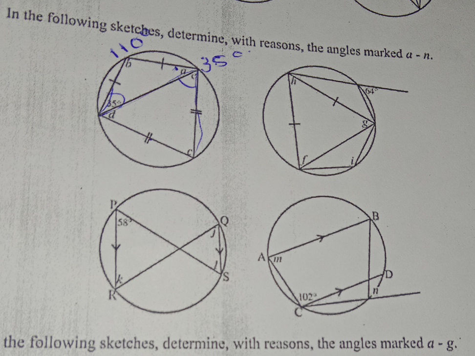 In the following sketches, determine, with | StudyX