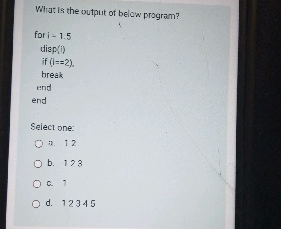 What is the output of below program? ``` | StudyX