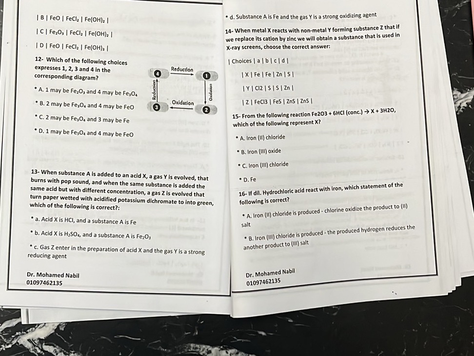 12- Which of the following choices expresses | StudyX