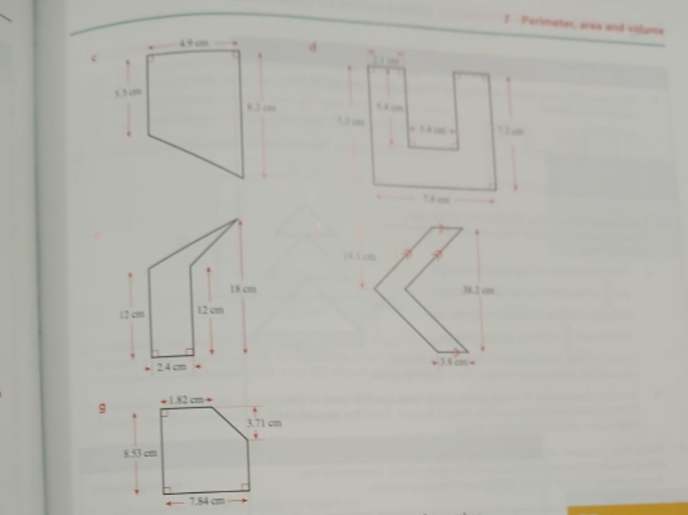 The image shows several geometric shapes | StudyX