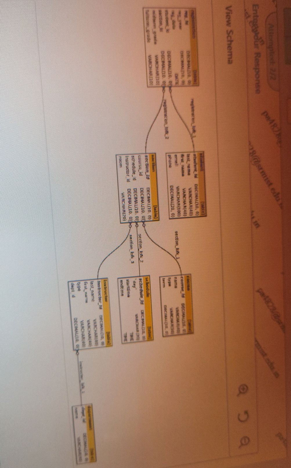 The image shows an Entity-Relationship | StudyX