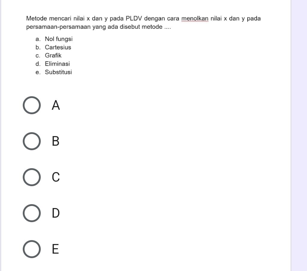 Metode mencari nilai x dan y pada PLDV | StudyX