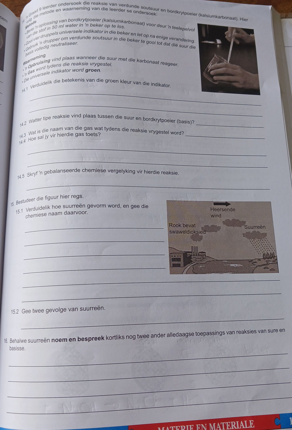 14.1 Verduidelik die betekenis van die groen | StudyX