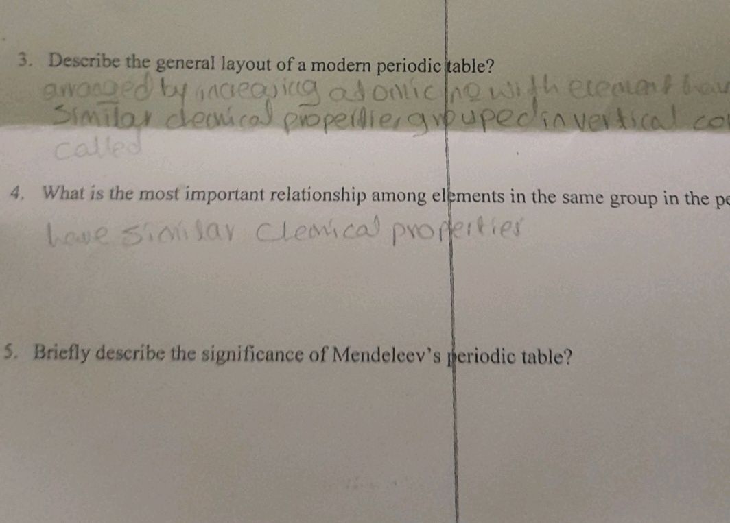3. Describe the general layout of a modern | StudyX