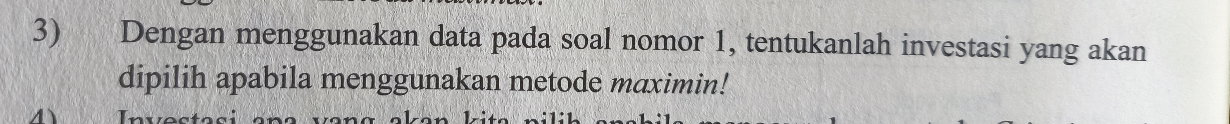 3) Dengan menggunakan data pada soal nomor | StudyX