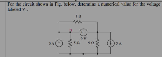 For the circuit shown in Fig. below, | StudyX