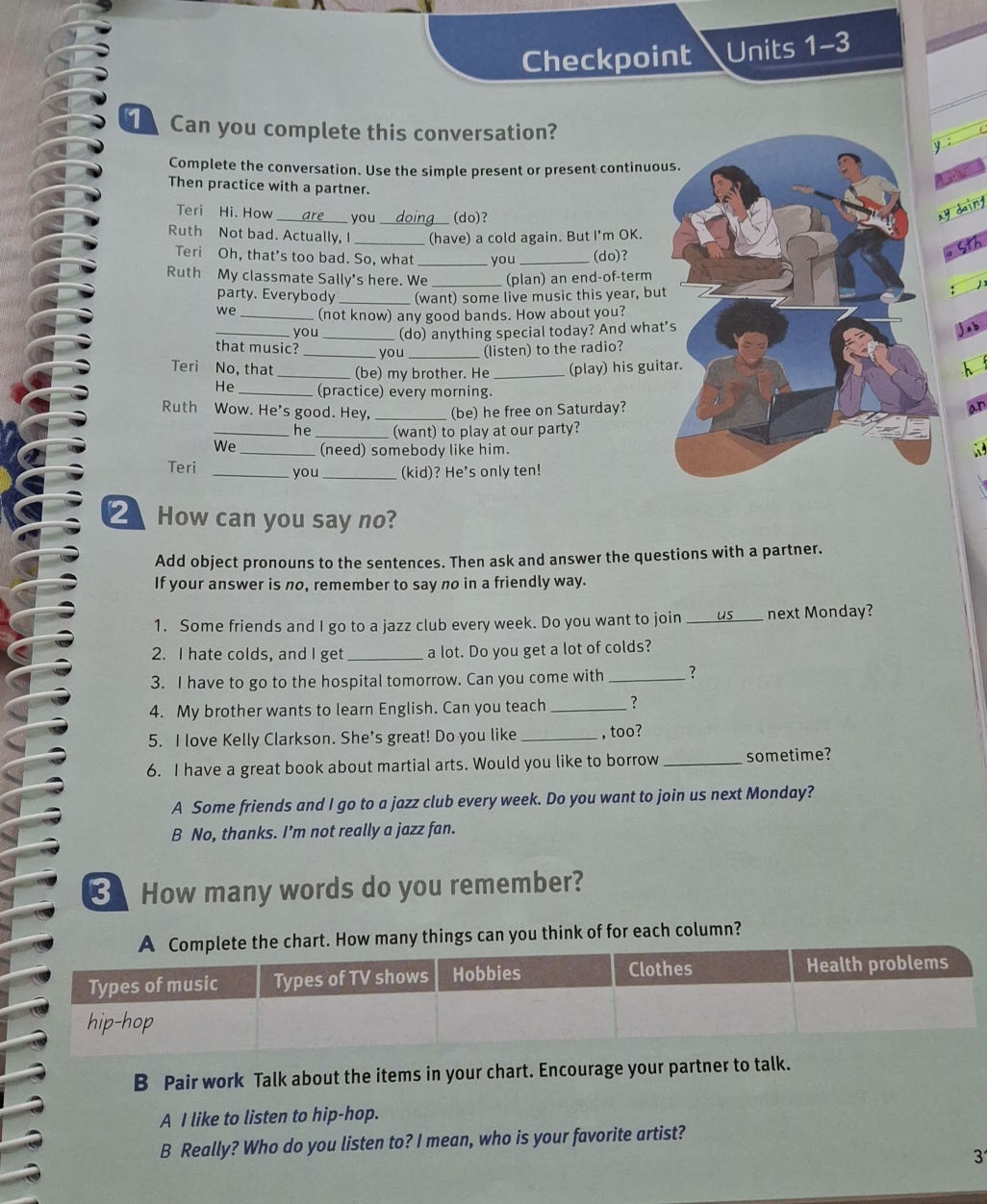 1 Can you complete this conversation? | StudyX