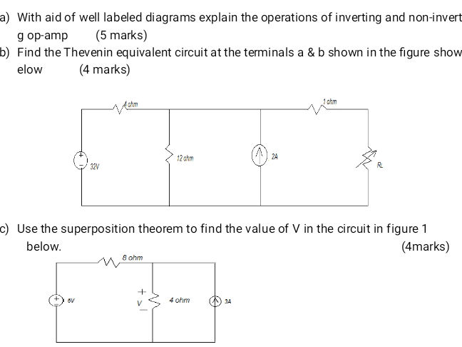 a) With aid of well labeled diagrams explain | StudyX