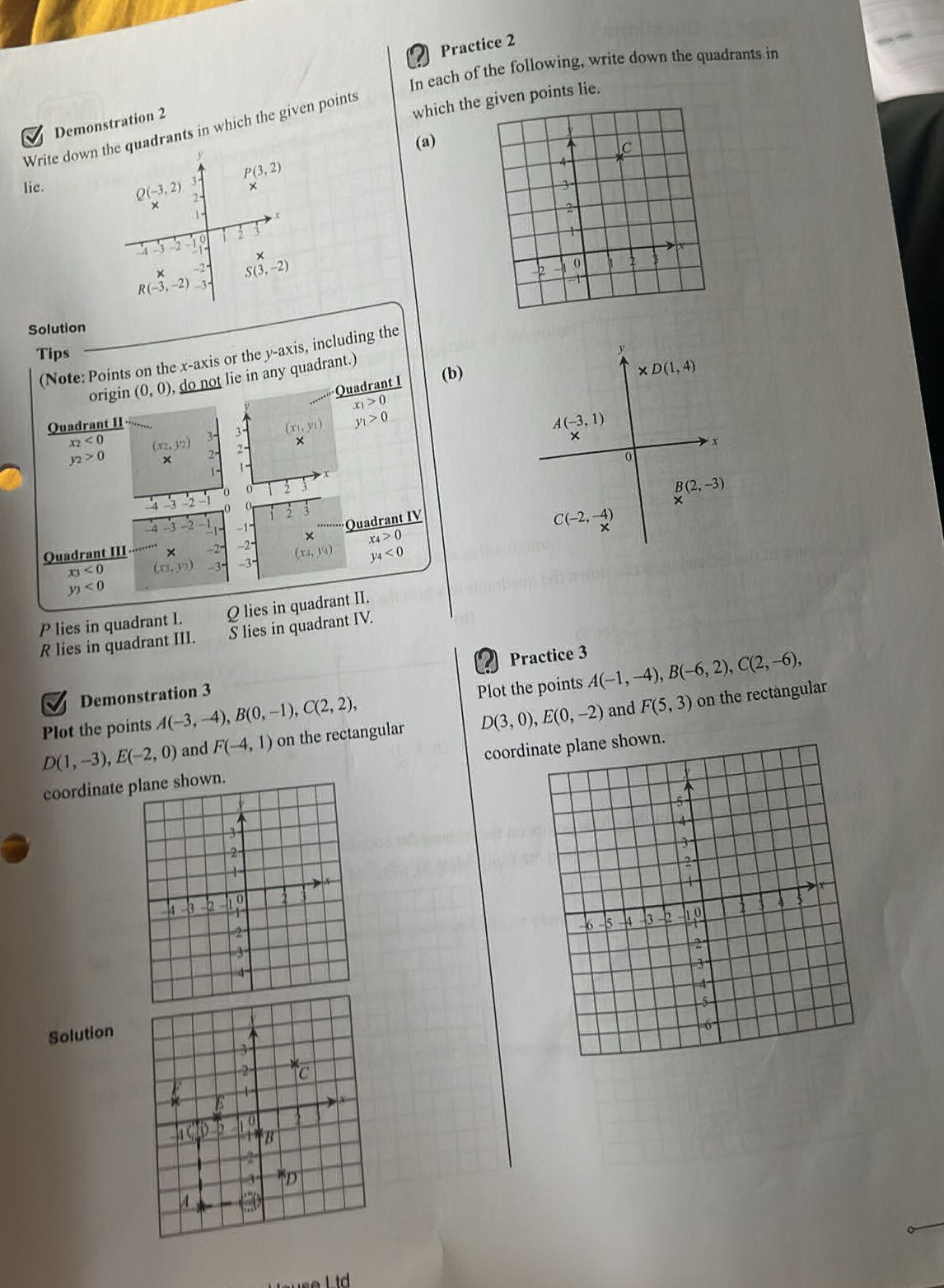 Practice 2 In each of the following, write | StudyX