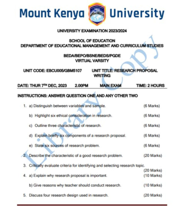 1. a) Distinguish between variables and | StudyX