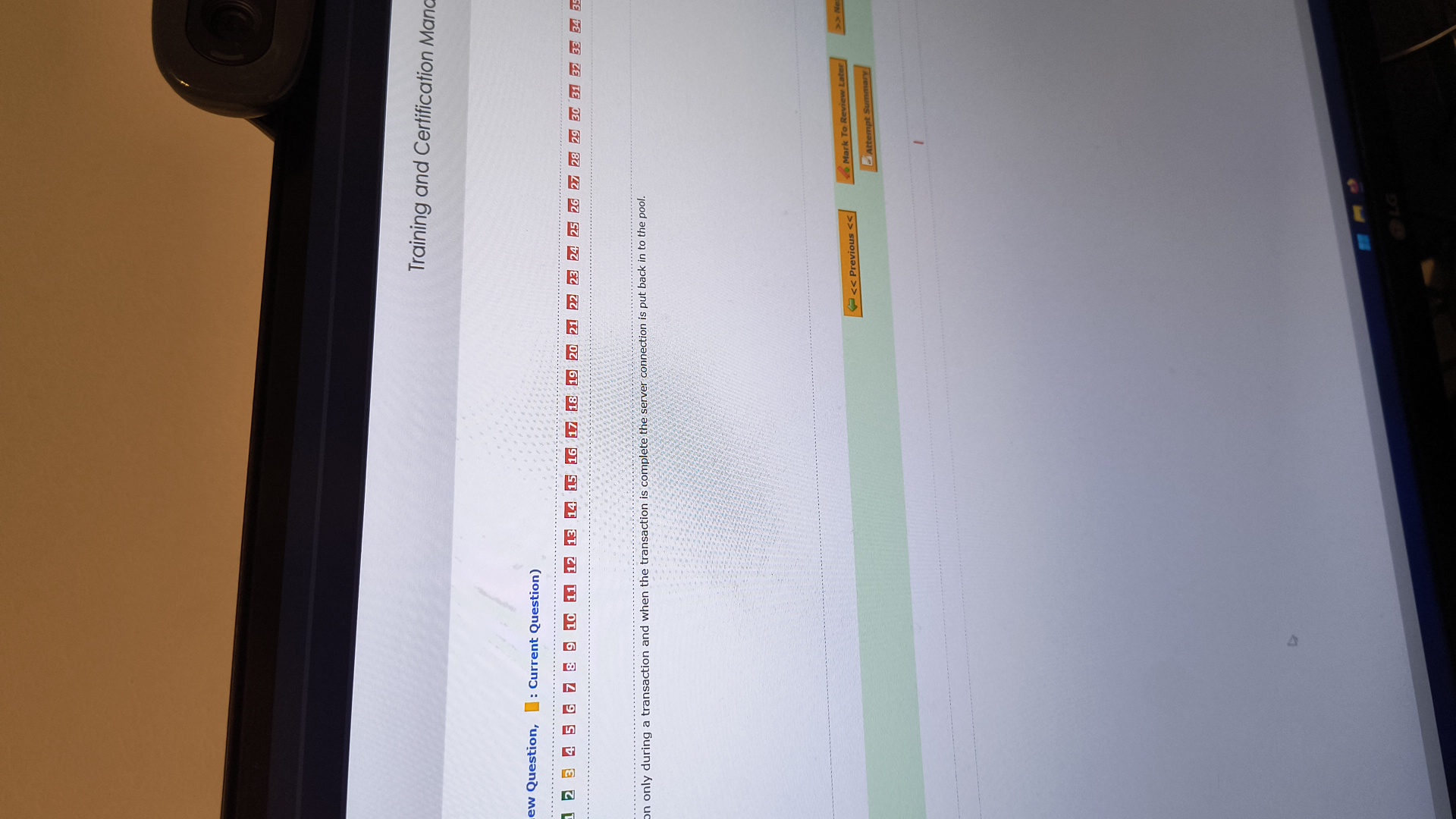 Section : Question 3 (2.0 Mark) pgbouncer | StudyX