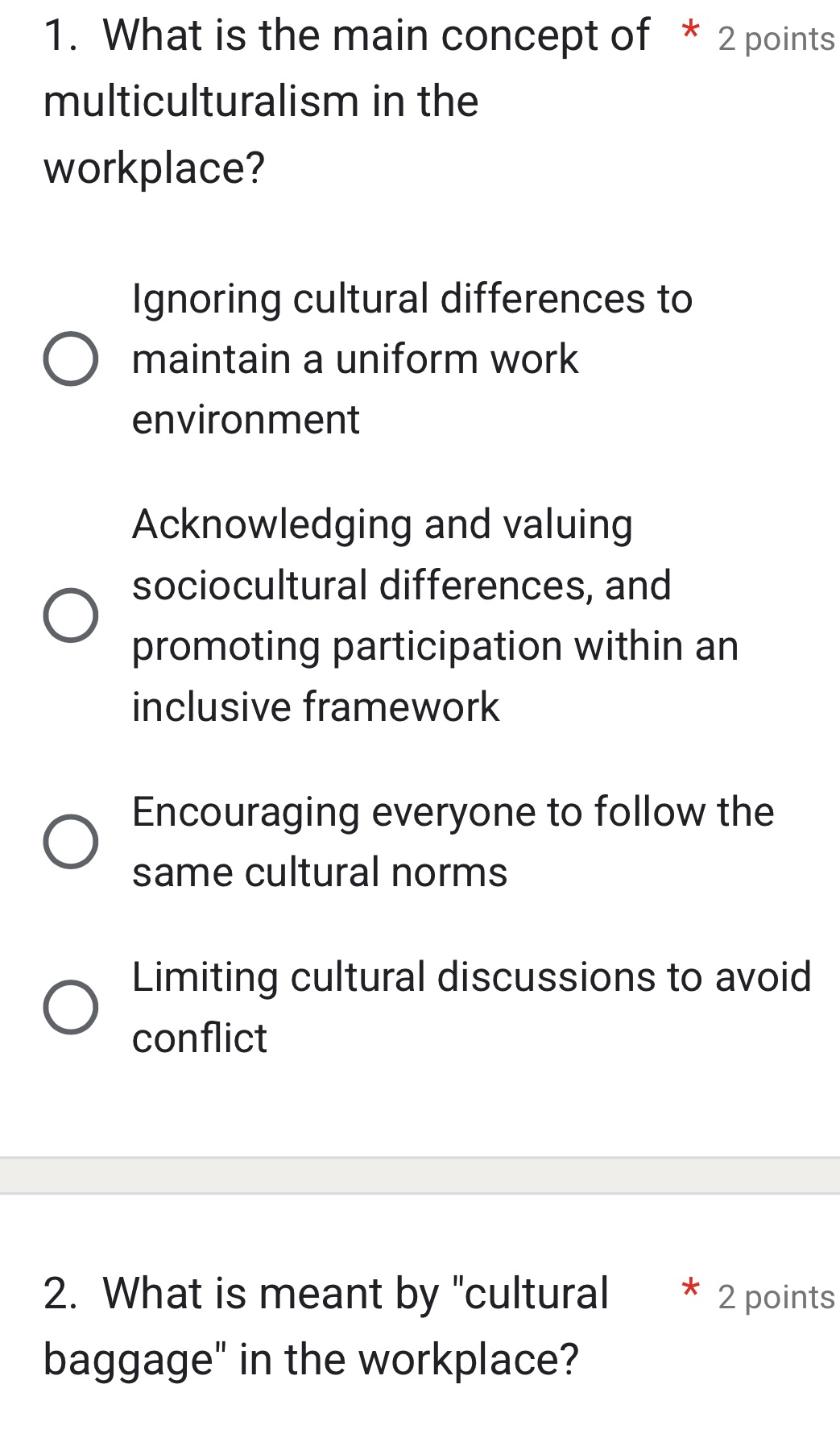 1. What is the main concept of | StudyX