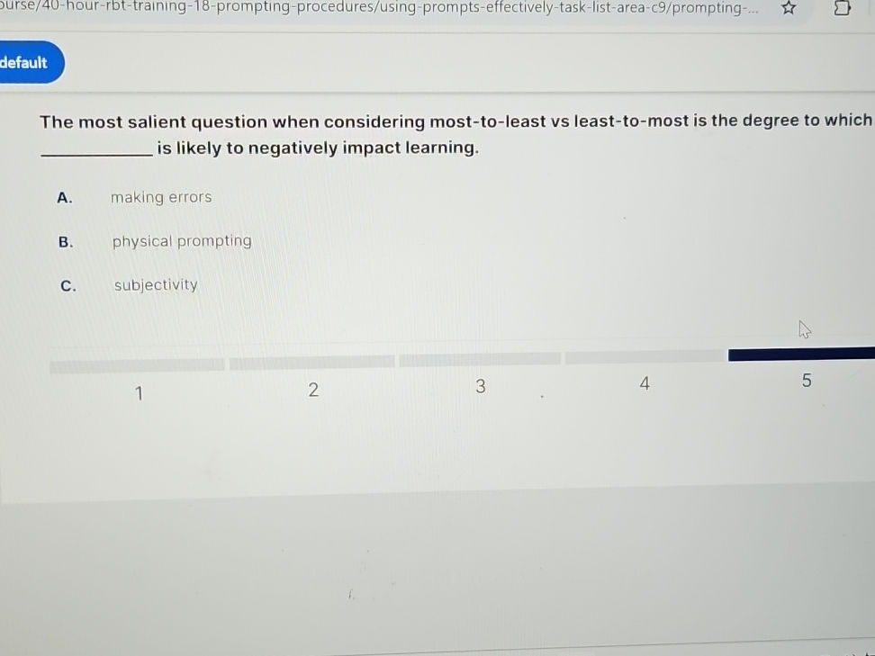 The most salient question when considering | StudyX