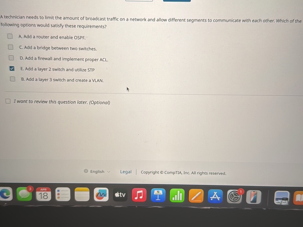 A technician needs to limit the amount of | StudyX