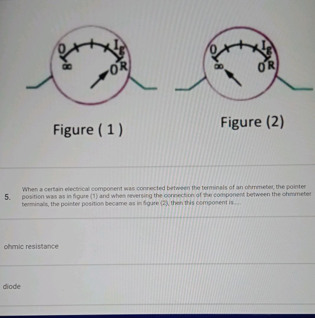 When a certain electrical component was | StudyX