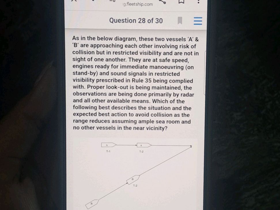As in the below diagram, these two vessels | StudyX