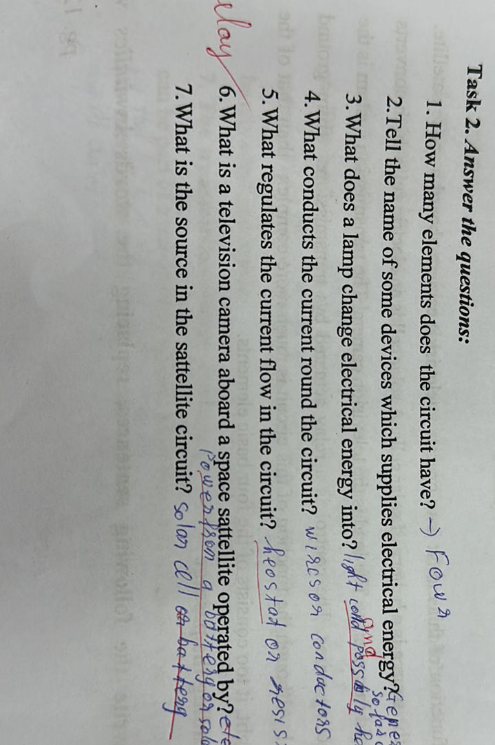 Task 2. Answer the questions: 1. How many | StudyX