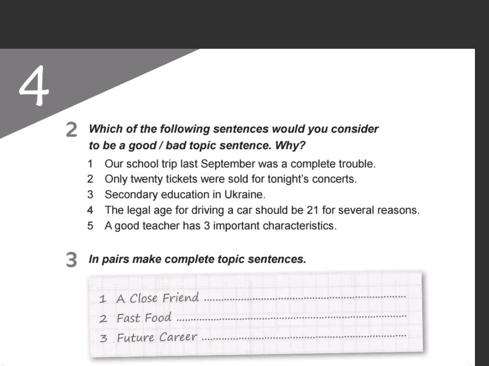 2 Which of the following sentences would you | StudyX
