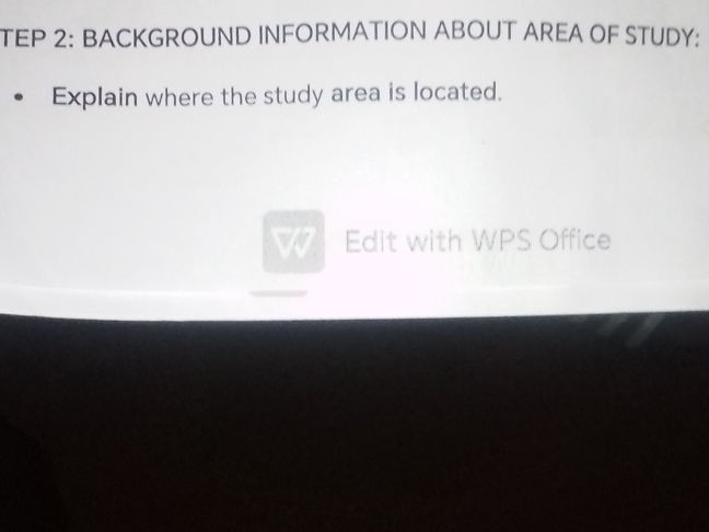 Location of study area | StudyX