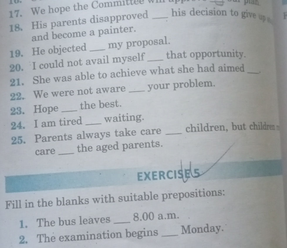 Fill in the blanks with suitable | StudyX