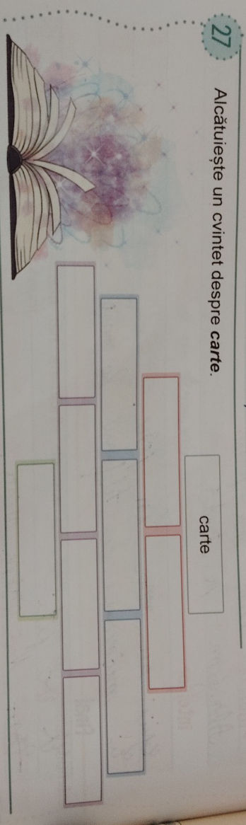 Alcătuieste un cvintet despre carte. carte | StudyX