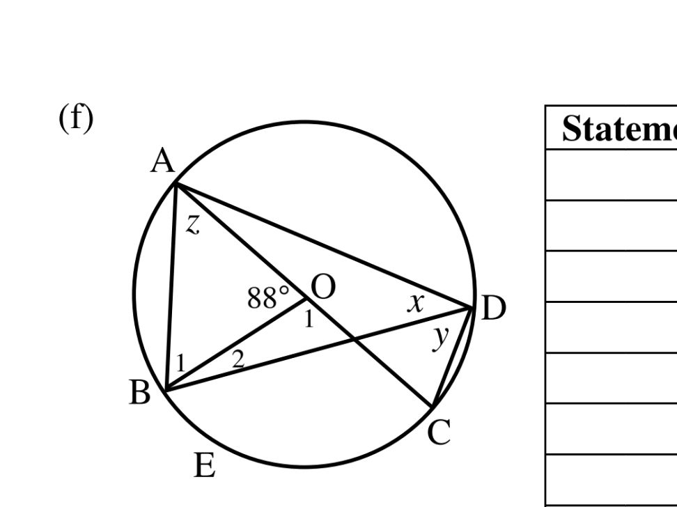 The image shows a circle with several | StudyX